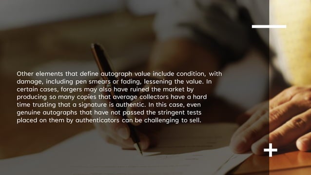 Basic Factors That Affect Autograph Price | PPT
