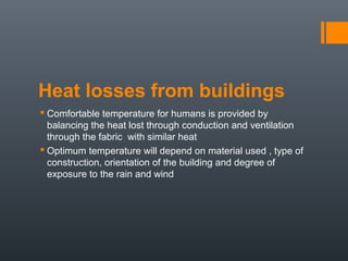 Basic factors that affect human comfort | PPT