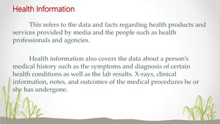 Basic facts about consumer health | PPT