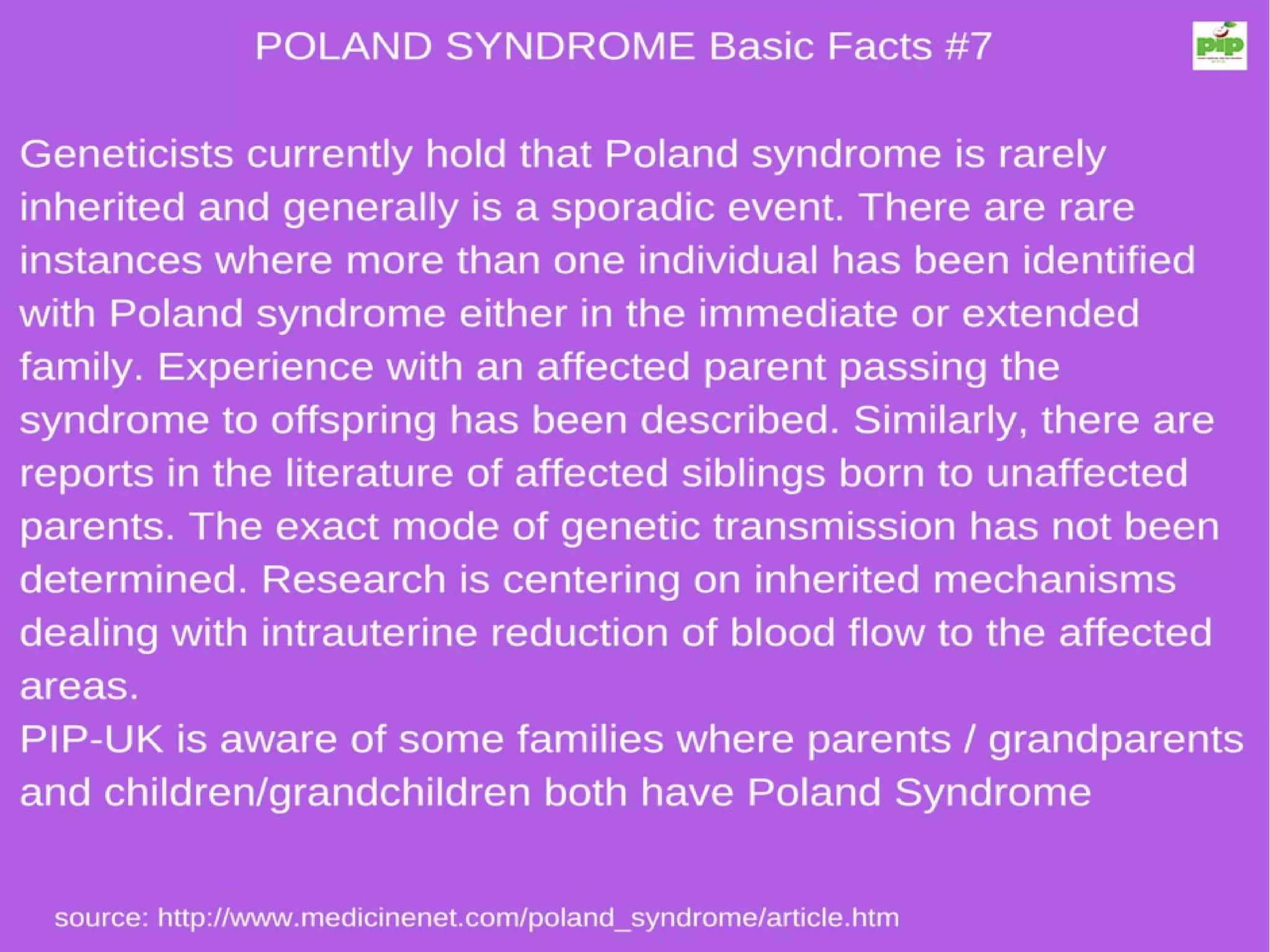 Poland Syndrome 10 Basic Facts | PDF