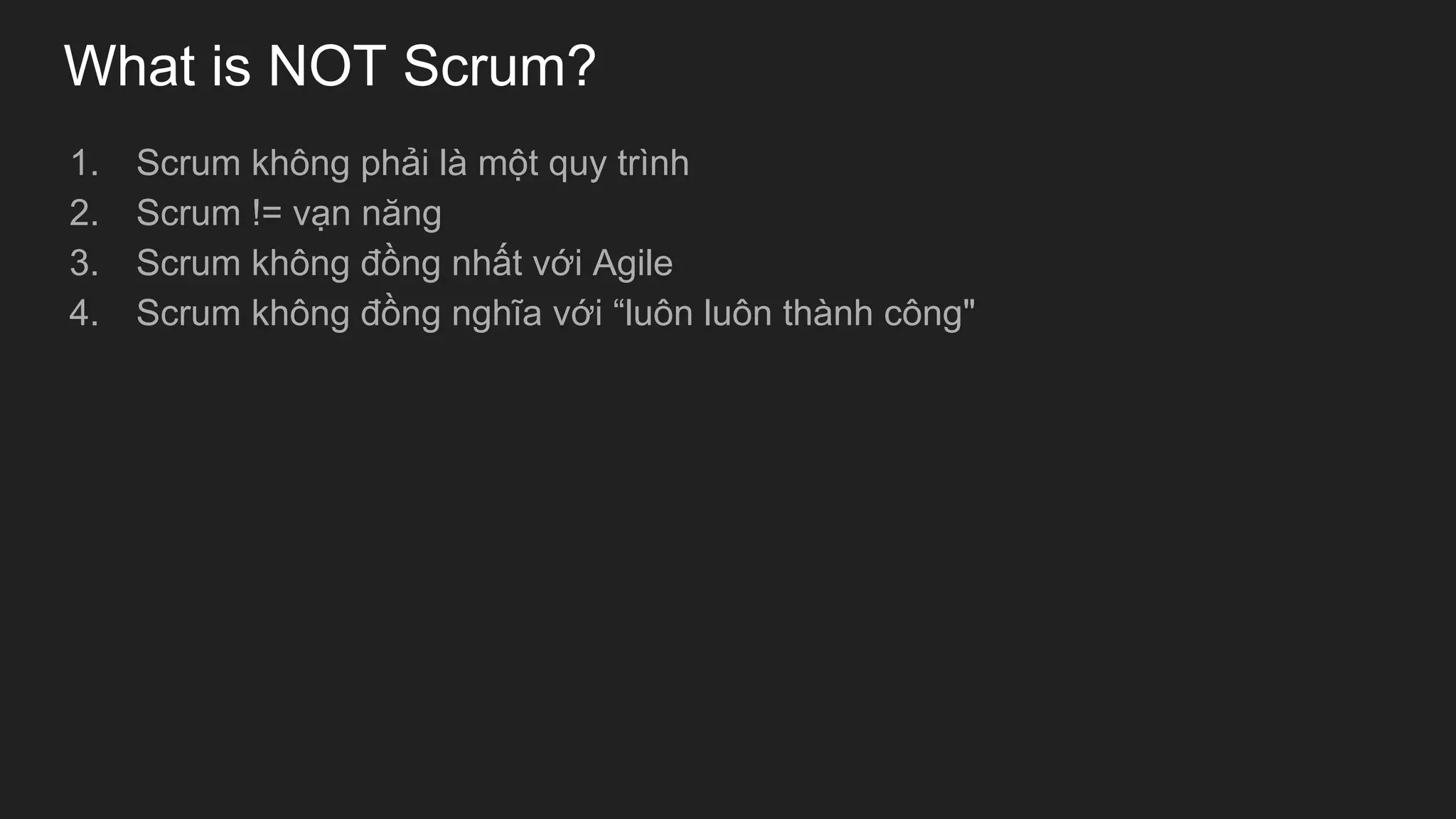 Basic & Advanced Scrum Framework | PPT