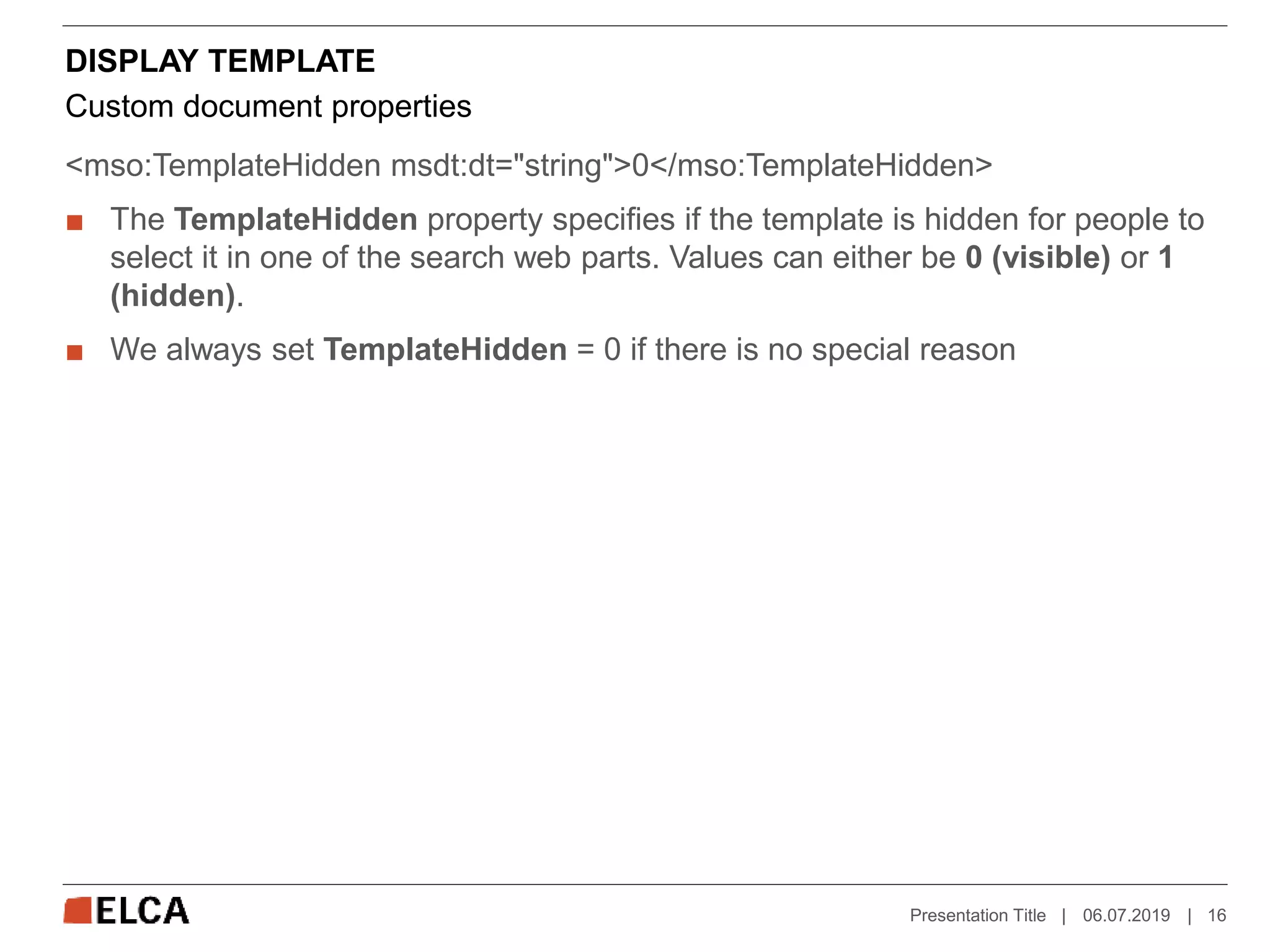 Basic SharePoint search | PPTX