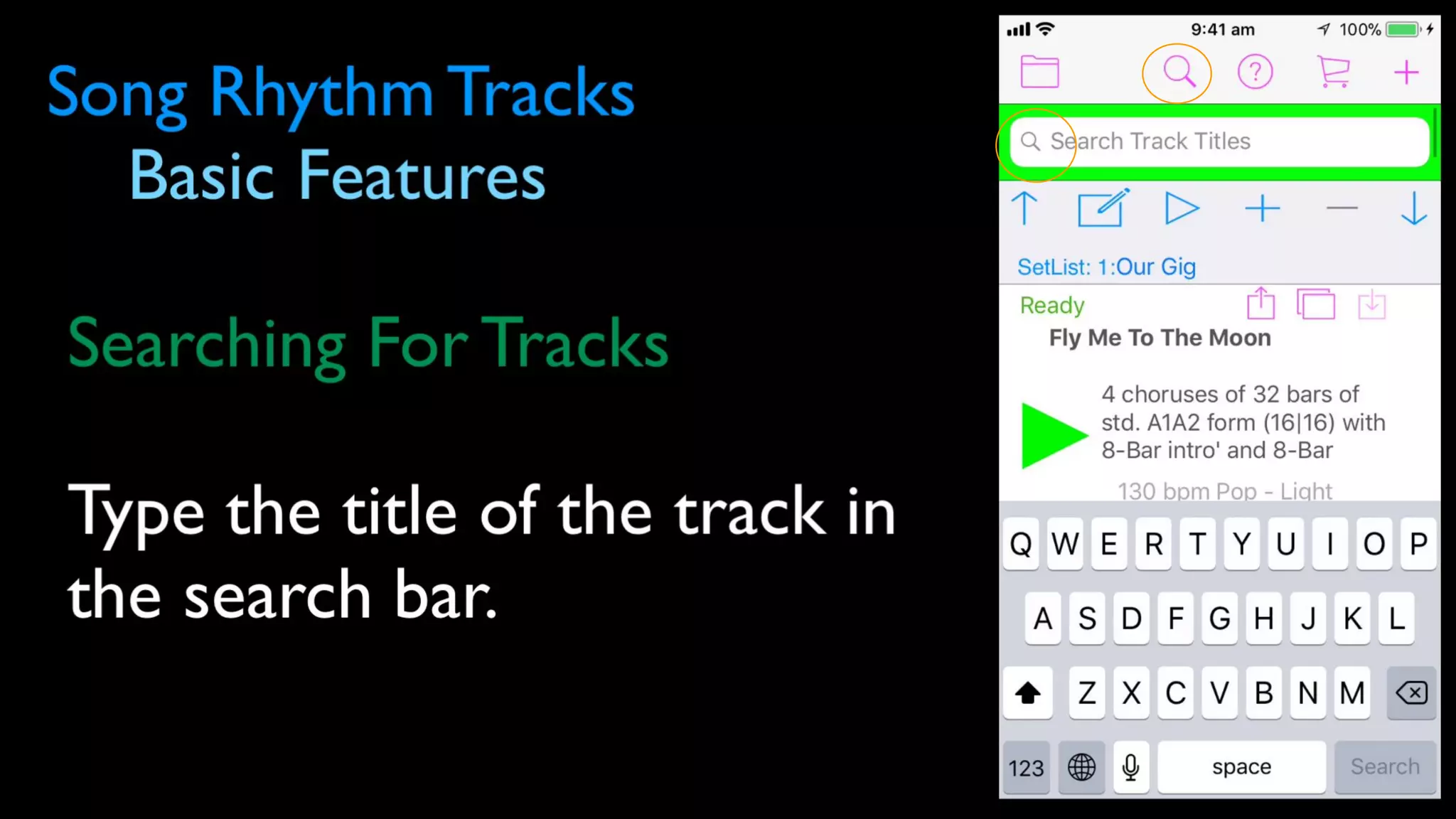 Basic Features - Song Rhythm Tracks | PDF