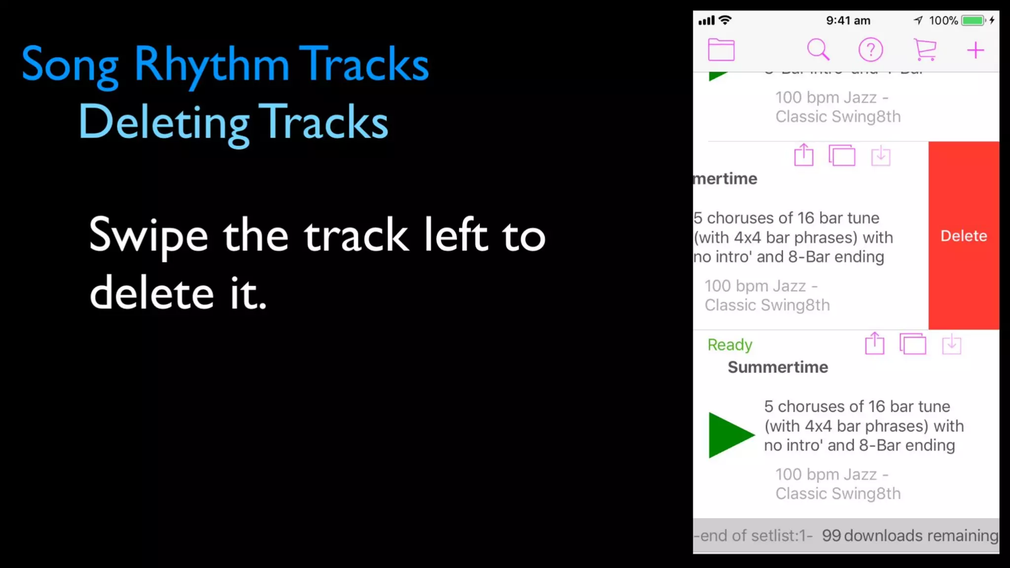 Basic Features - Song Rhythm Tracks | PDF