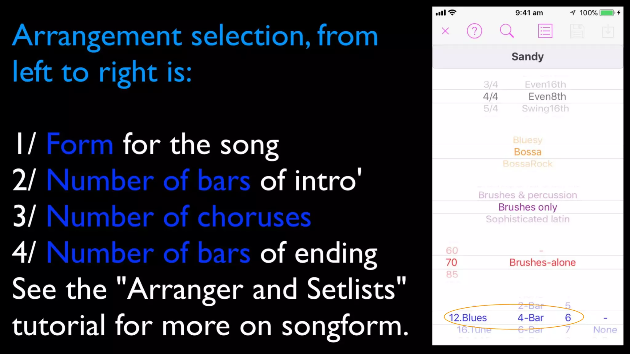 Basic Features - Song Rhythm Tracks | PDF