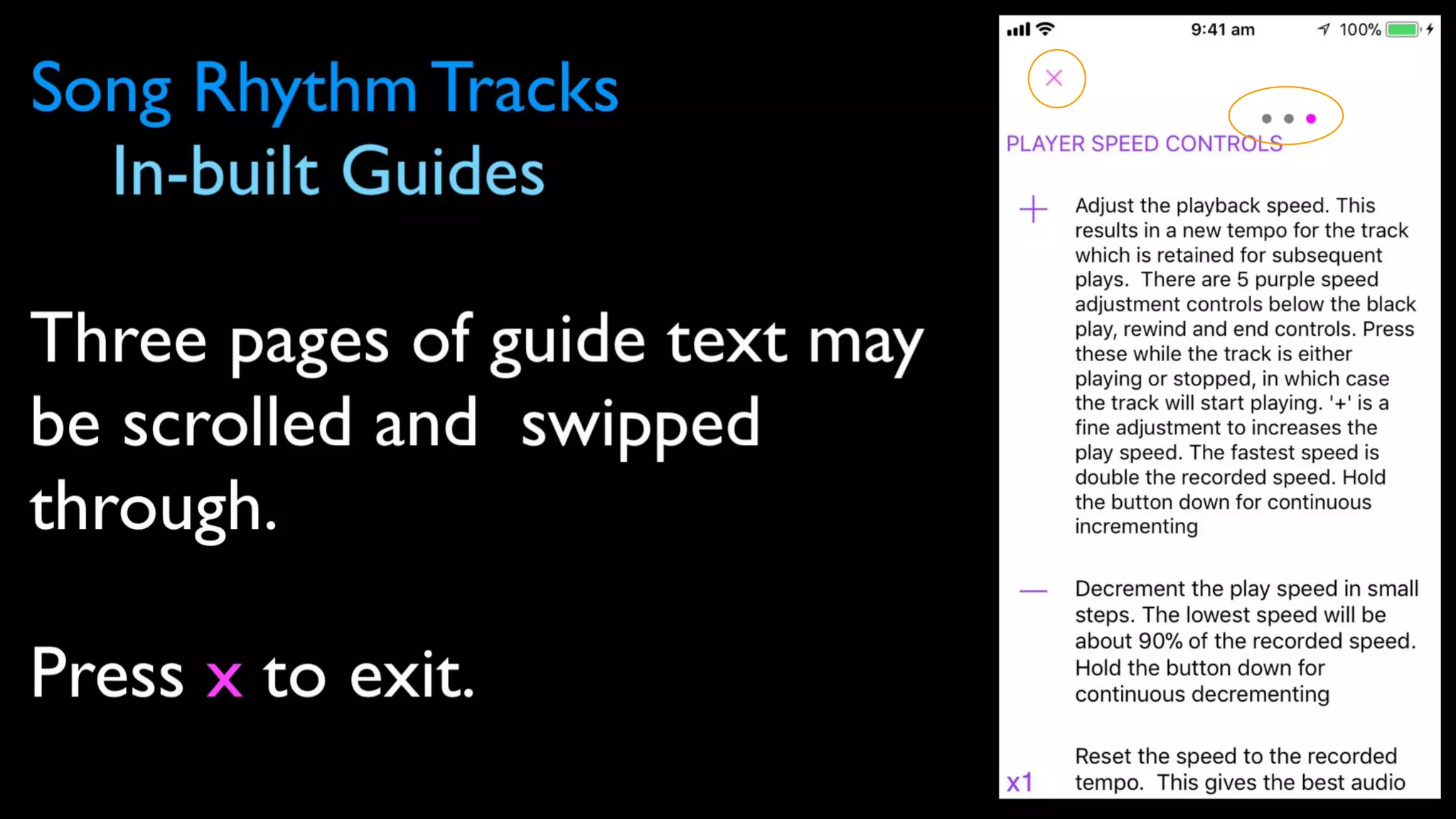 Basic Features - Song Rhythm Tracks | PDF