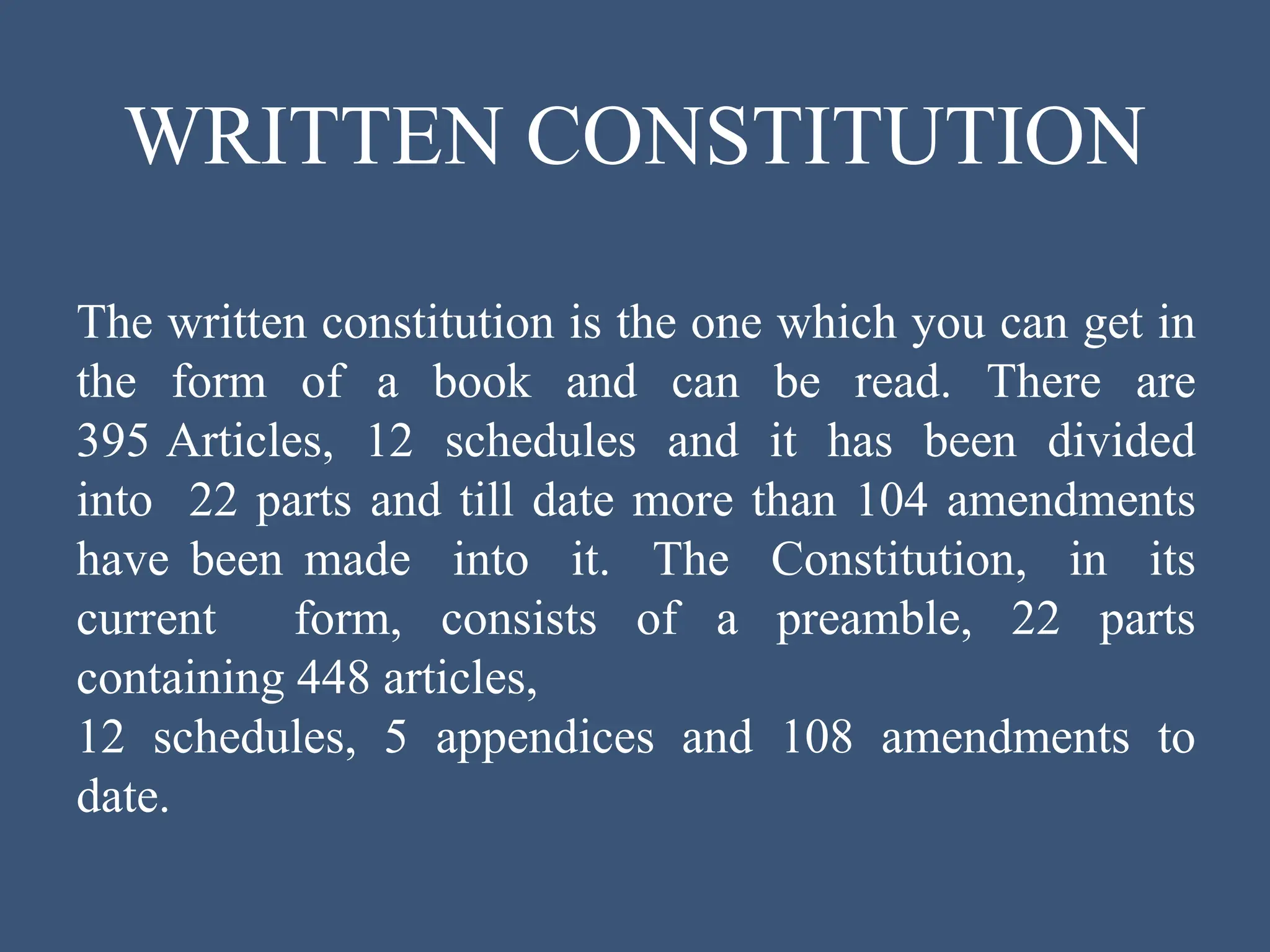 BASIC FEATURES OF INDIAN CONSTITION .ppt
