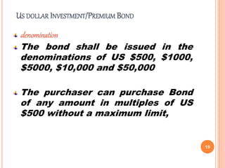 Basic features of NRB Bonds.pptx | Stocks and Bonds | Personal Investing