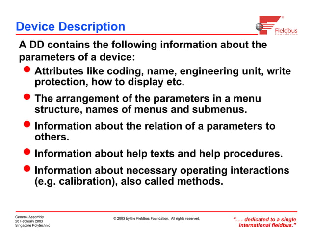 Basic Foundation field bus communication | PDF
