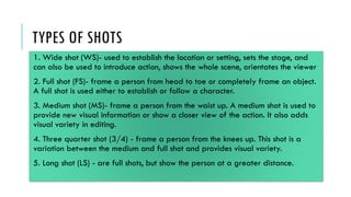 Basic film terminology; masking; iris shot; shot reverse shot | PDF