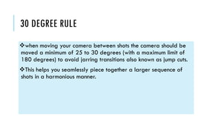 Basic film terminology; masking; iris shot; shot reverse shot | PDF