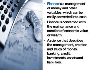 Basic finance | PPTX