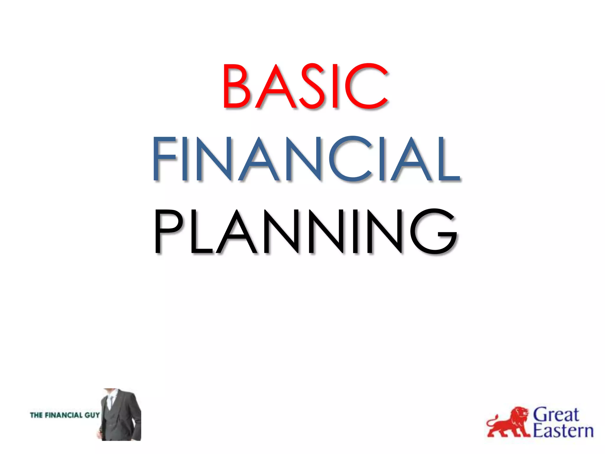 Basic Financial Planning Concepts | PPSX