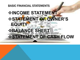 Basic financial statements | PPTX