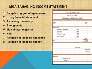 Basic financial statements | PPTX