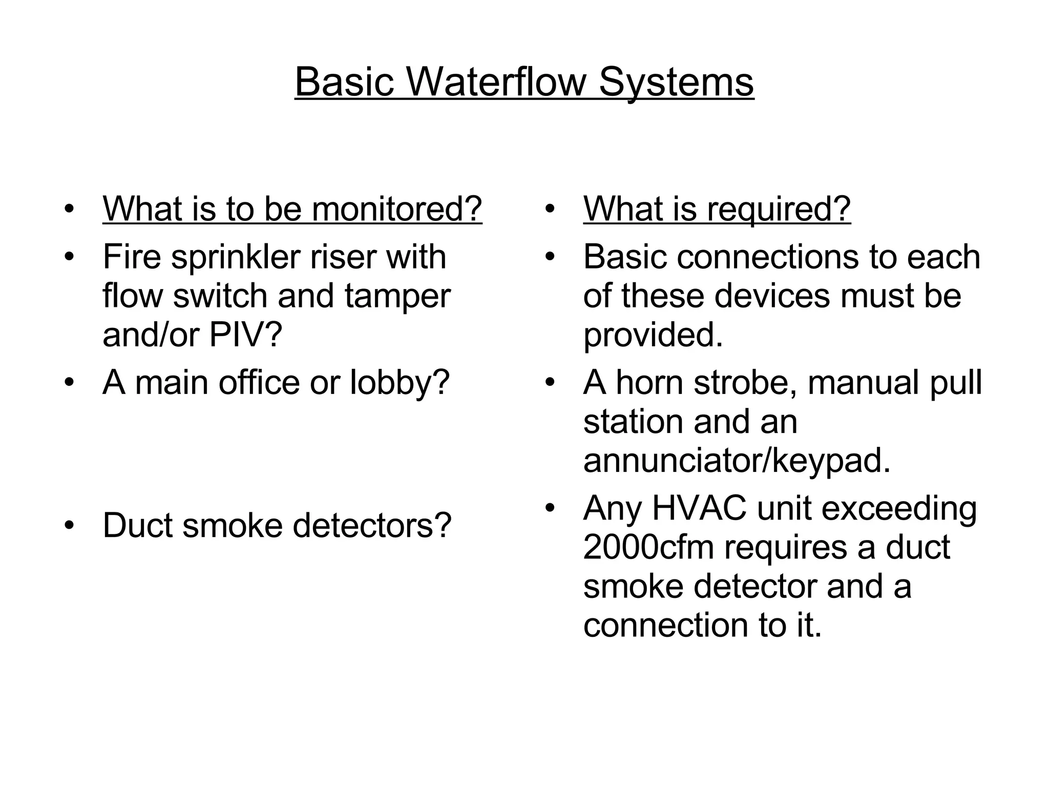 Basic Fire Alarm Systems | PPT