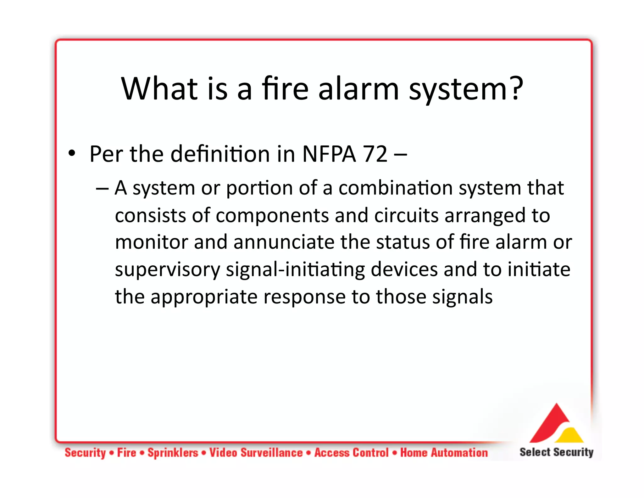 Basic fire alarm training (1) | PDF