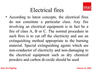 Basic Fire Fighting for beginners and intermediate | PPT
