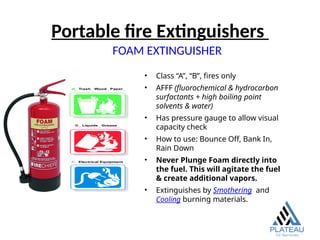 Basic Firefighting safety and fighting Procedures | PPTX