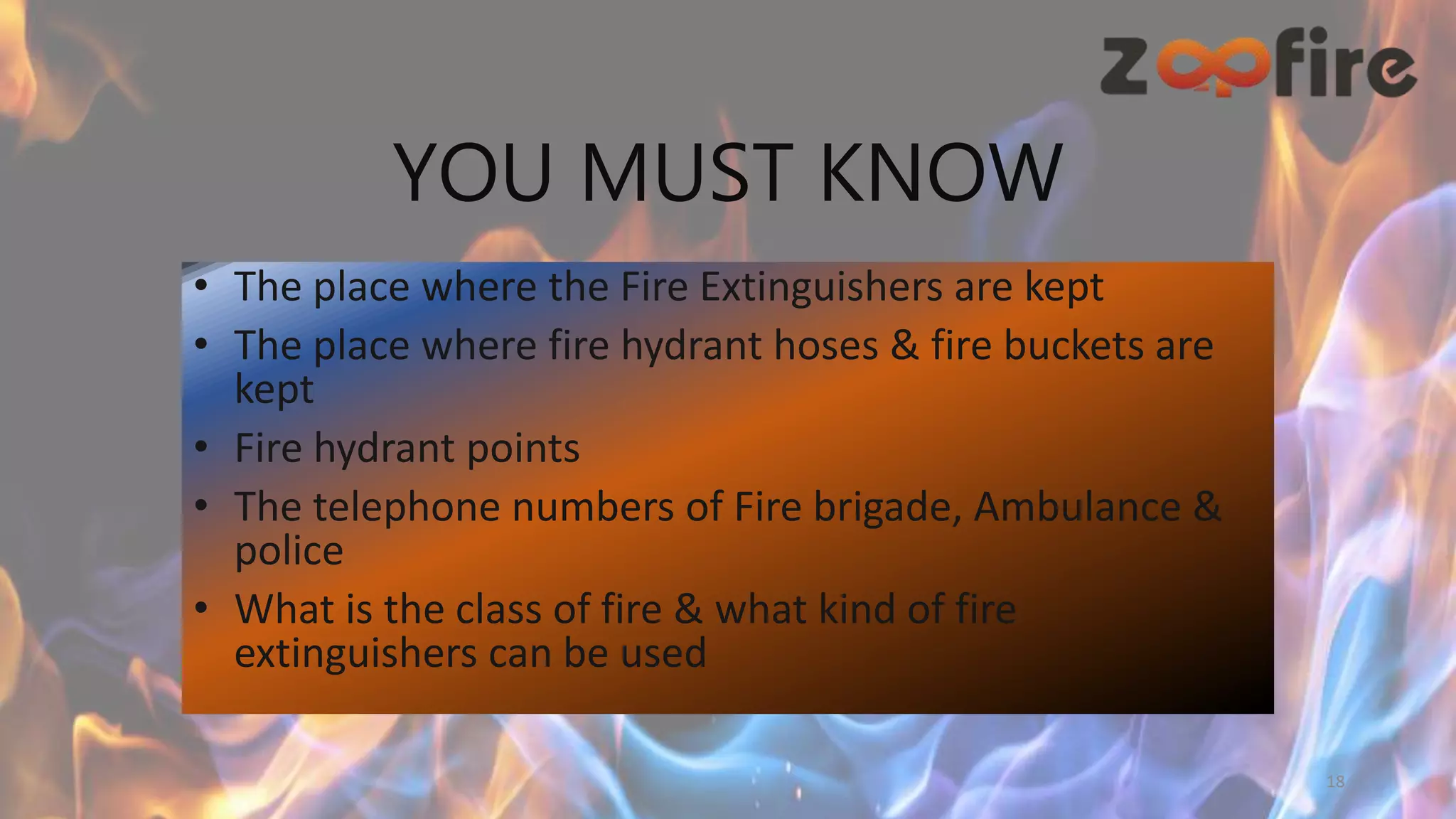 Basic fire fighting training | PPTX