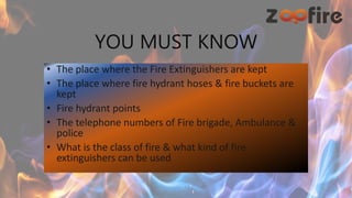 Basic fire fighting training | PPTX