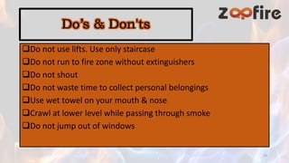 Basic fire fighting training | PPTX