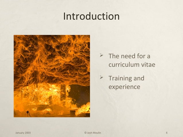 Josh Moulin: Basic Fire Investigation for Law Enforcement | PPT ...