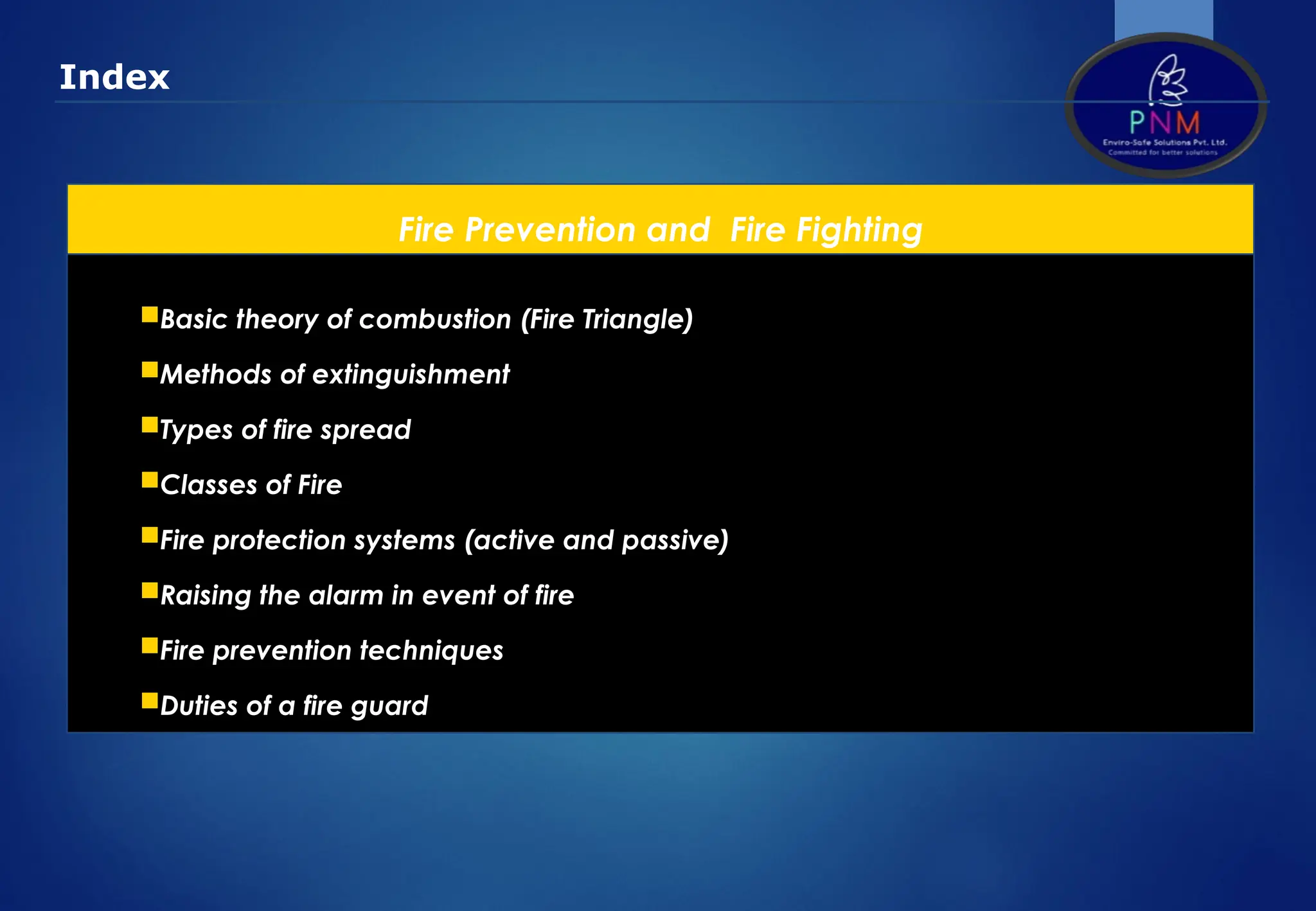 Basic Fire_Prevention and_FireFightingPT | PPT