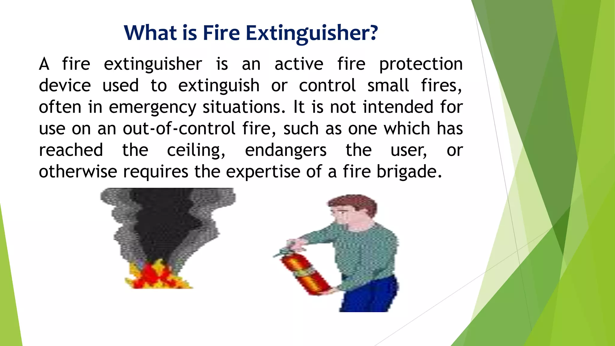 Basic fire safety | PPTX
