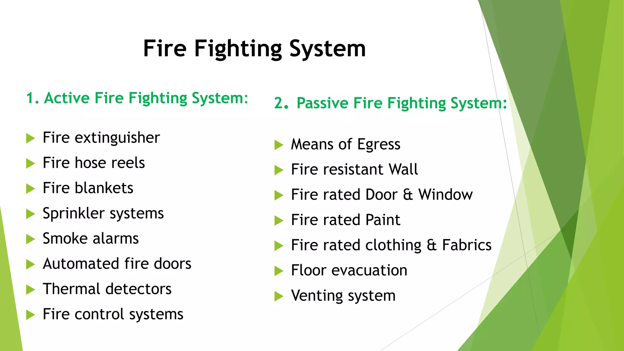 Basic fire safety | PPTX