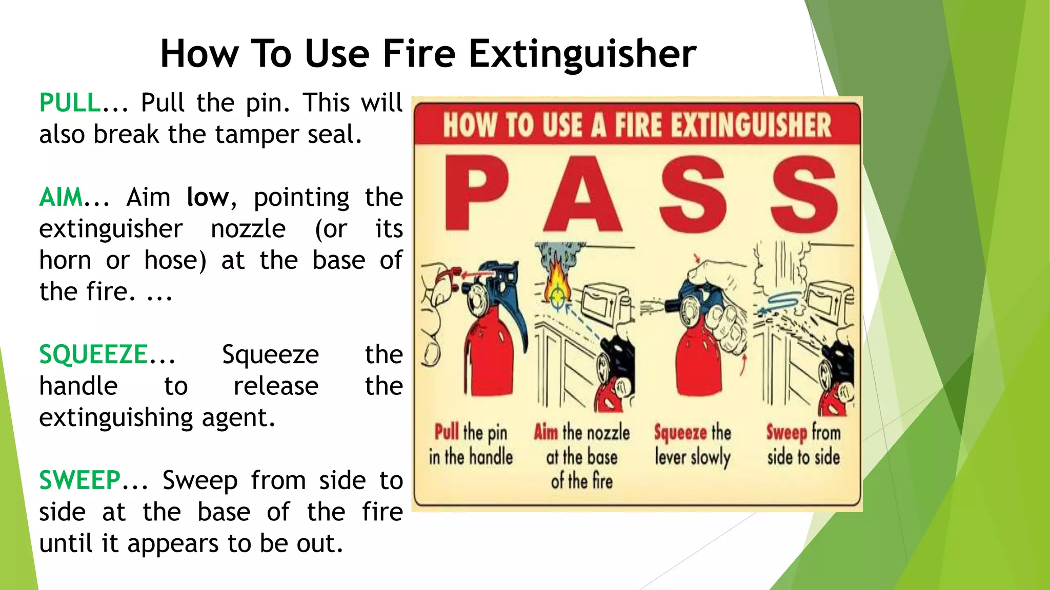 Basic fire safety | PPTX