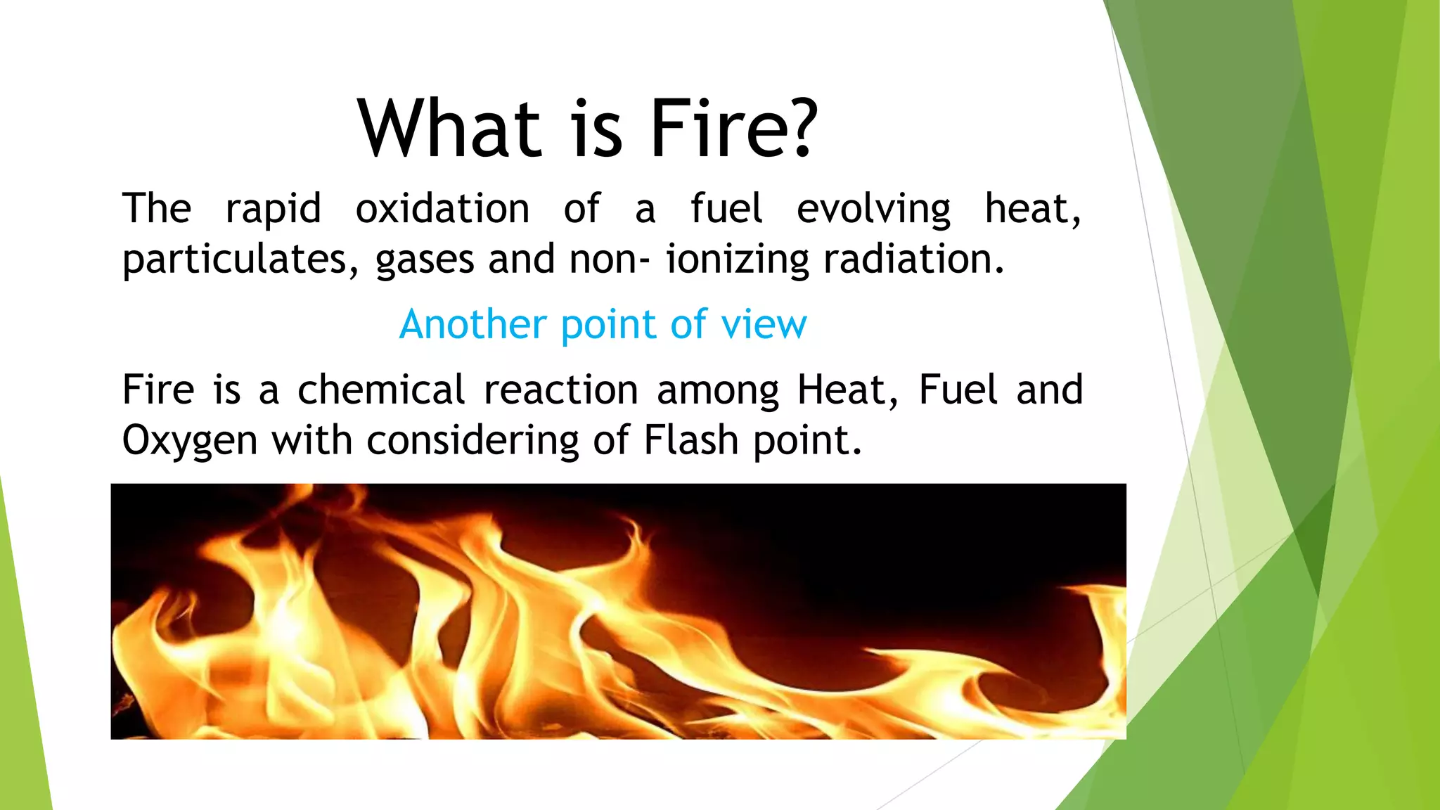 Basic fire safety | PPTX