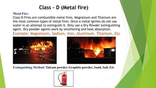 Basic fire safety | PPTX