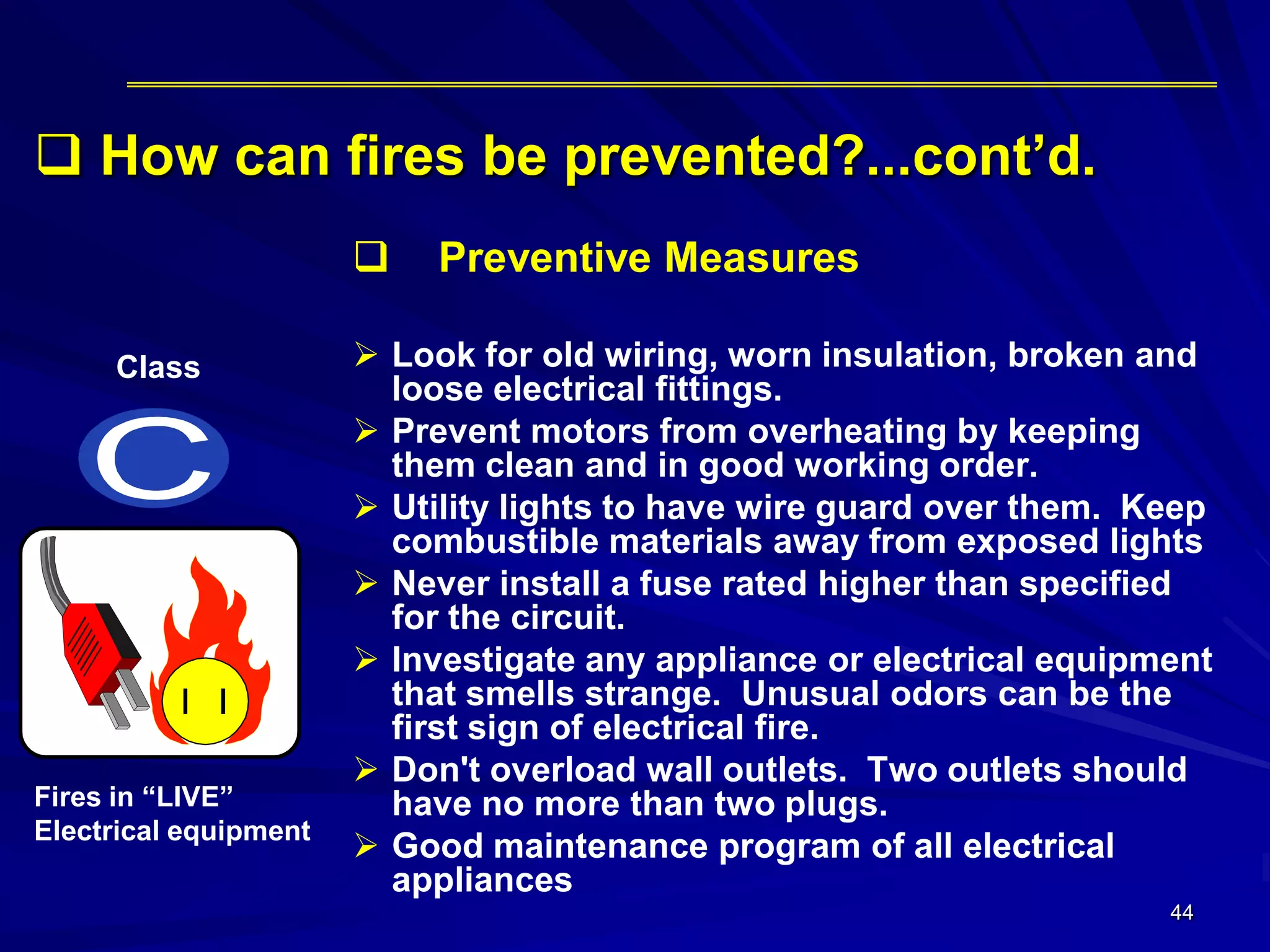 Basic Fire Safety | PDF