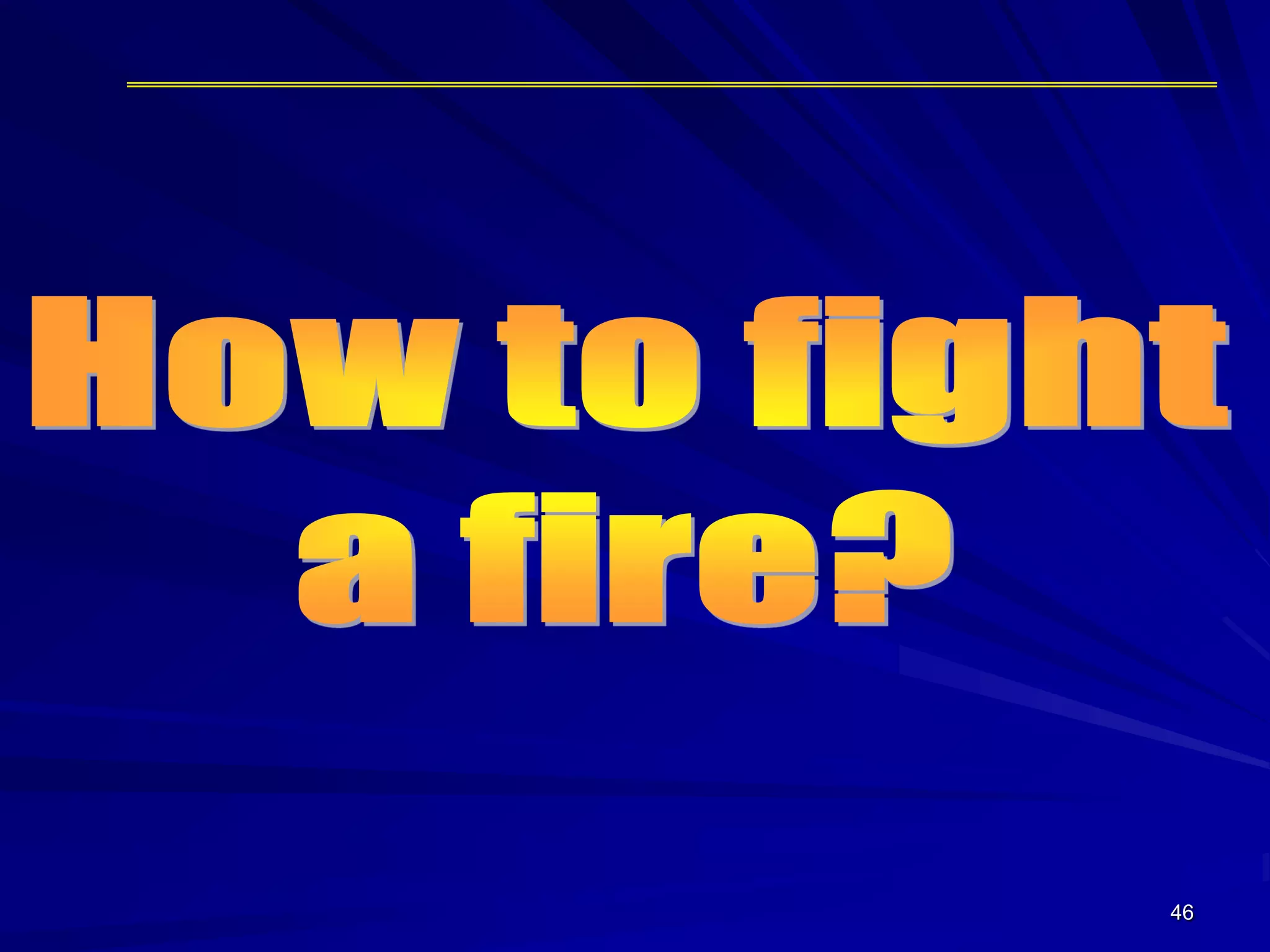 Basic Fire Safety | PDF