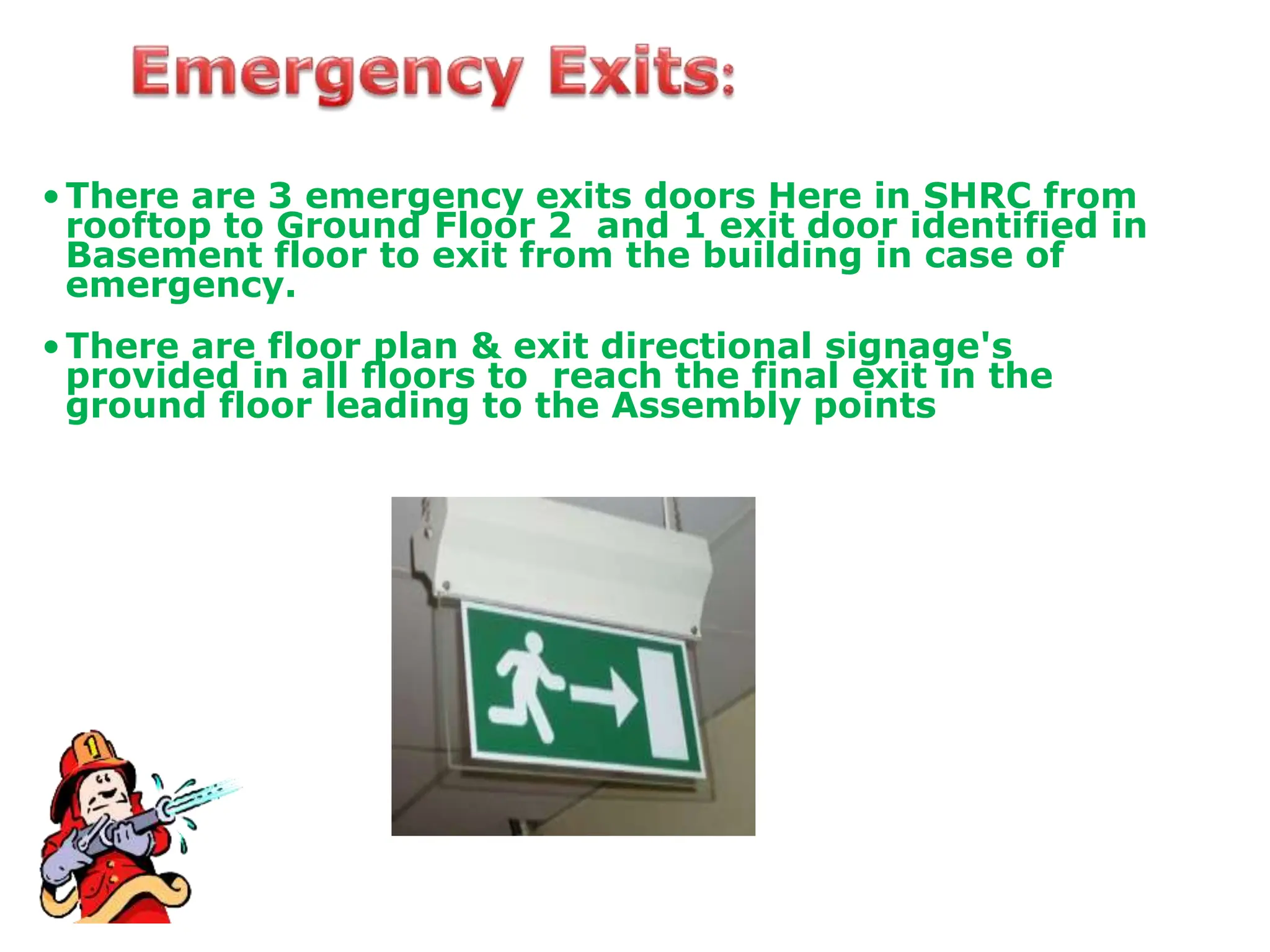 Basic Fire safety training of hospital/multistory building | PPT