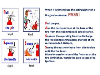 Basic Fire safety training of hospital/multistory building | PPTX