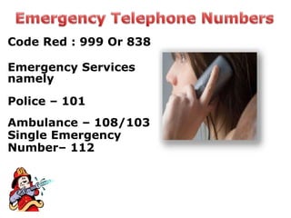 Basic Fire safety training of hospital/multistory building | PPT