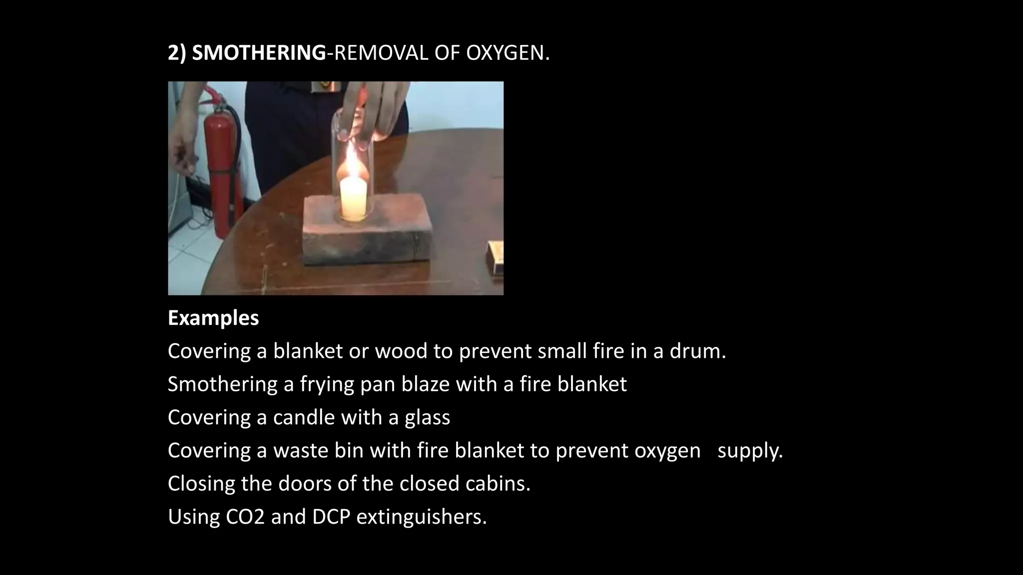 Basic fire science and fire extingusing techniques | PPTX