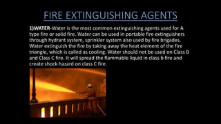 Basic fire science and fire extingusing techniques | PPTX