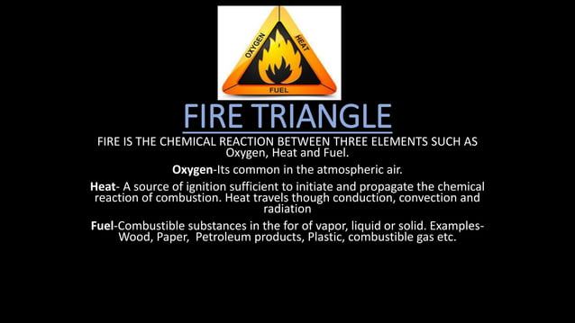 Basic fire science and fire extingusing techniques | PPTX