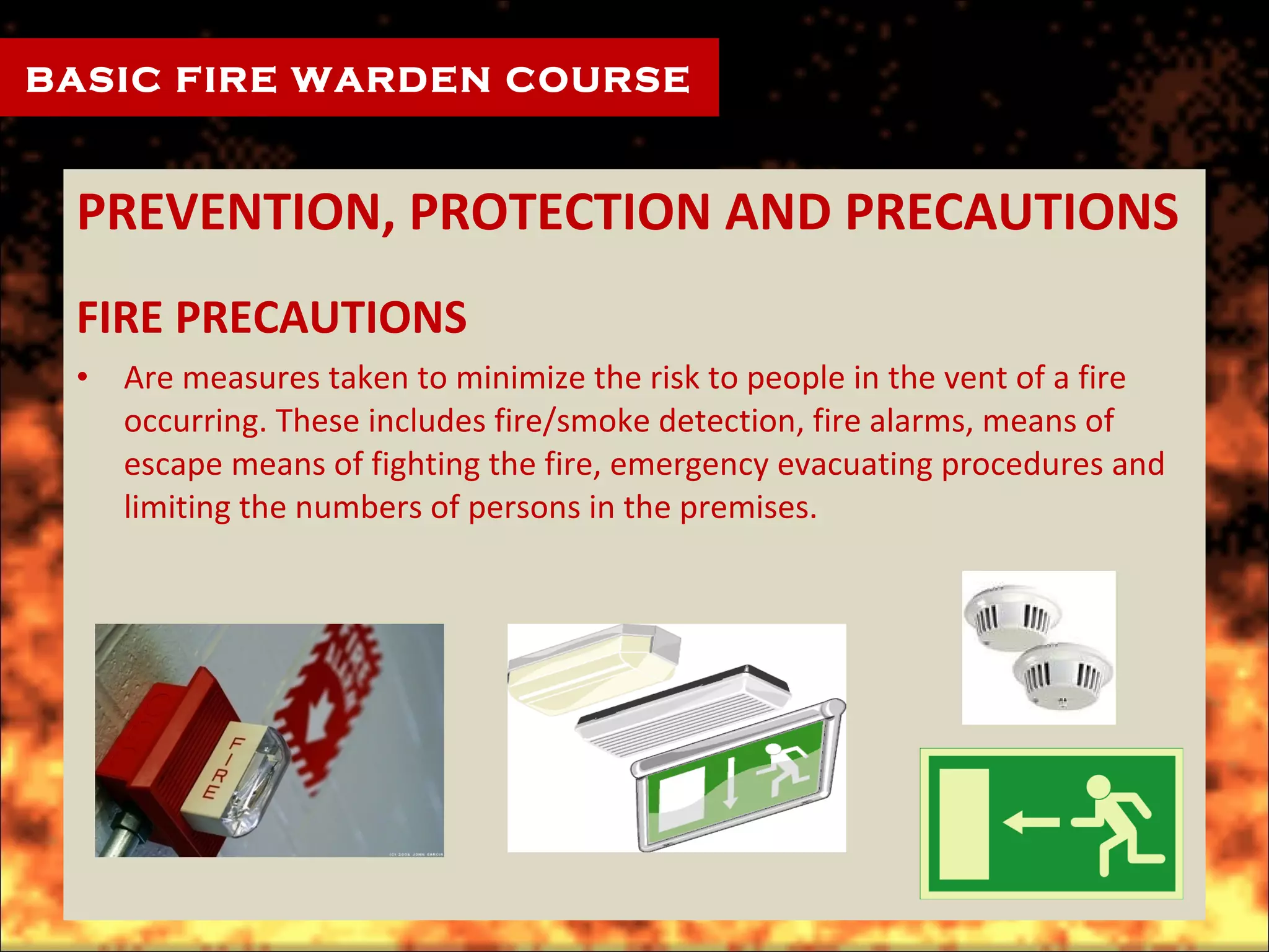 Basic fire warden | PPT