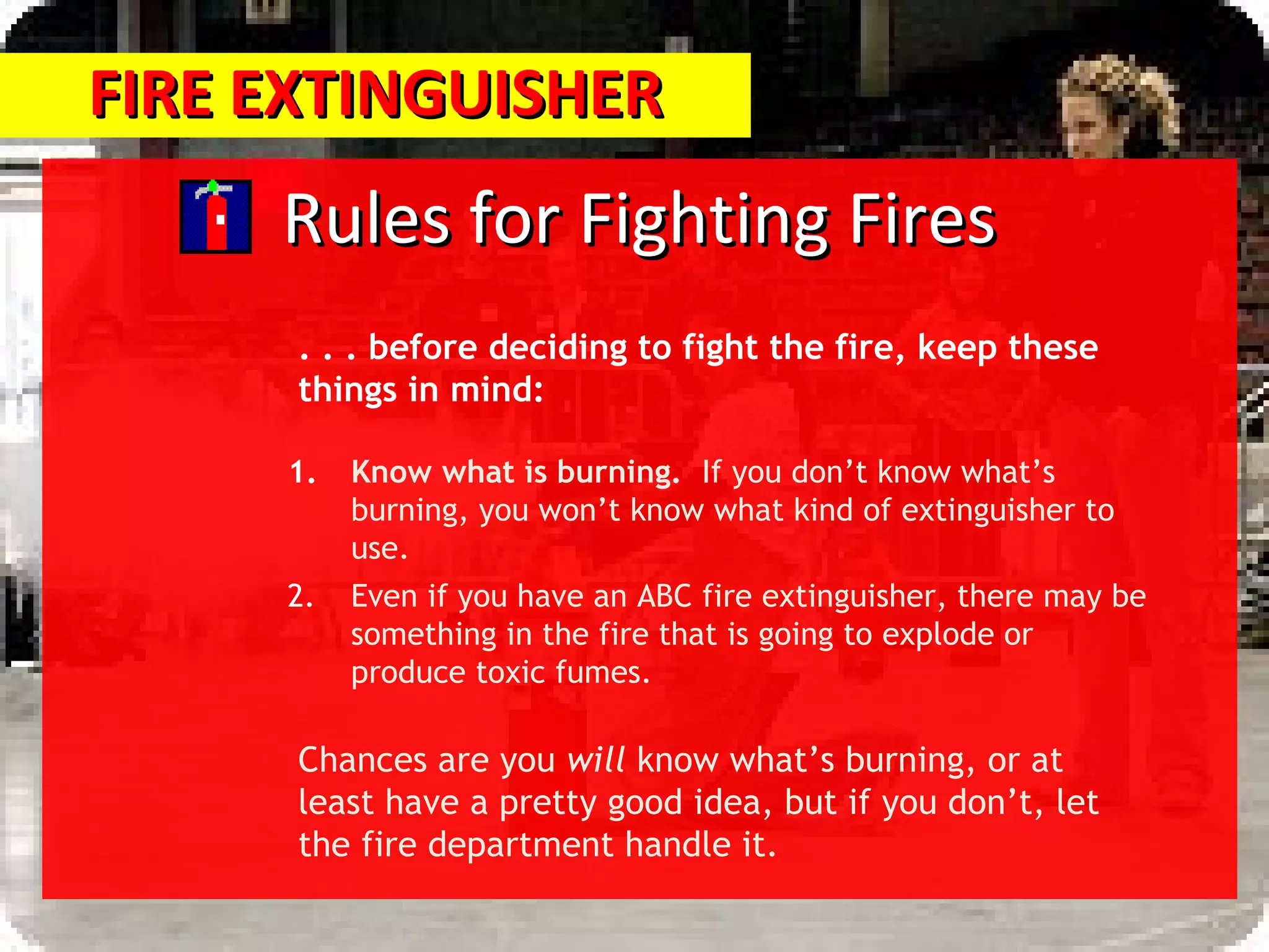 Basic fire warden | PPT