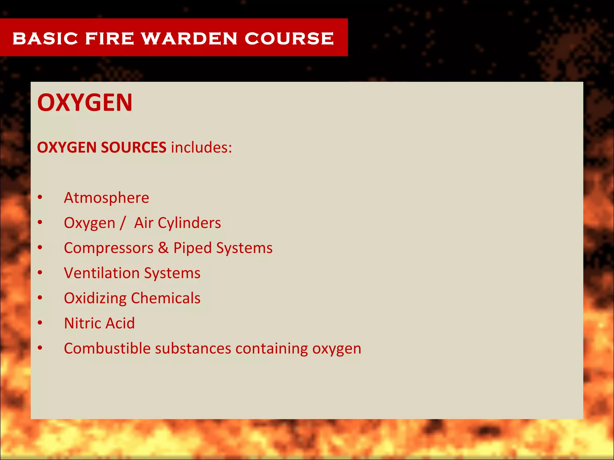 Basic fire warden | PPT