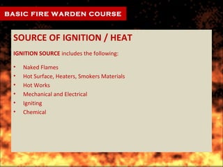 Basic fire warden | PPT