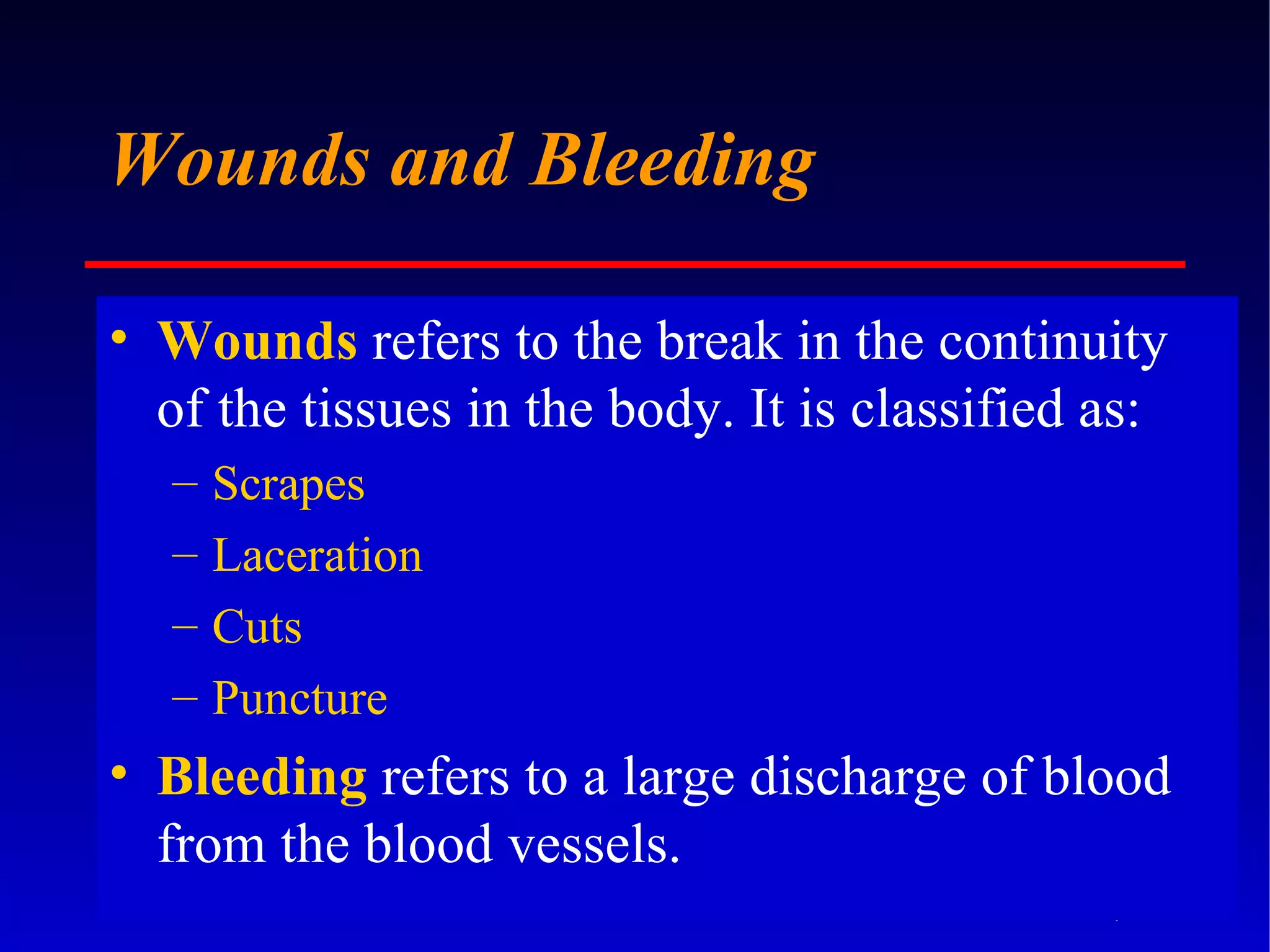 Basic first aid | PPT