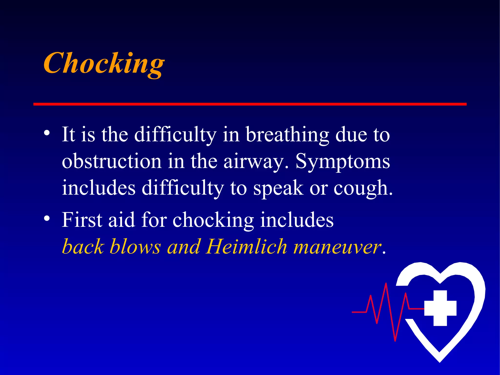 Basic first aid | PPT