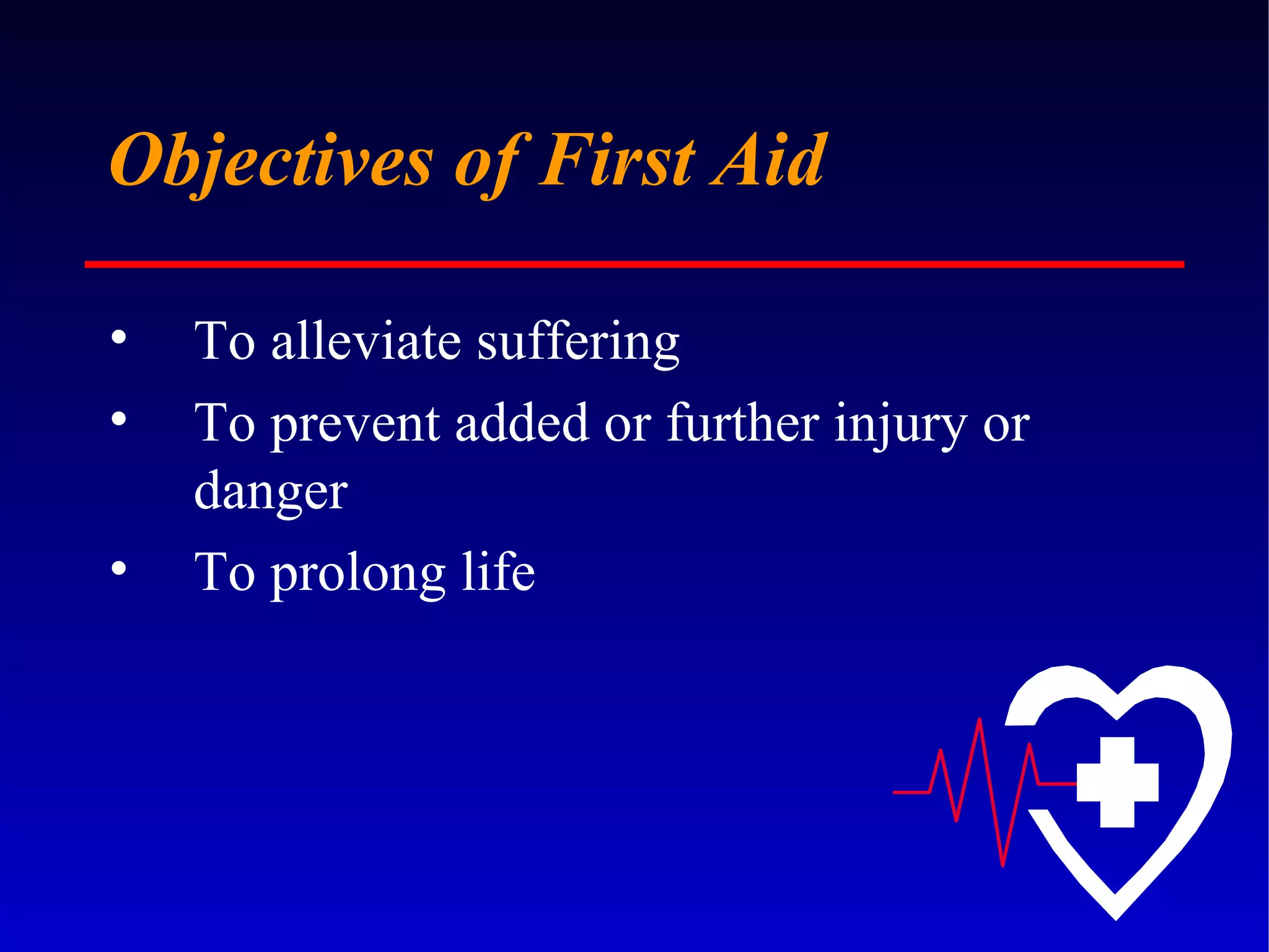 Basic first aid | PPT