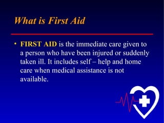 Basic first aid | PPT