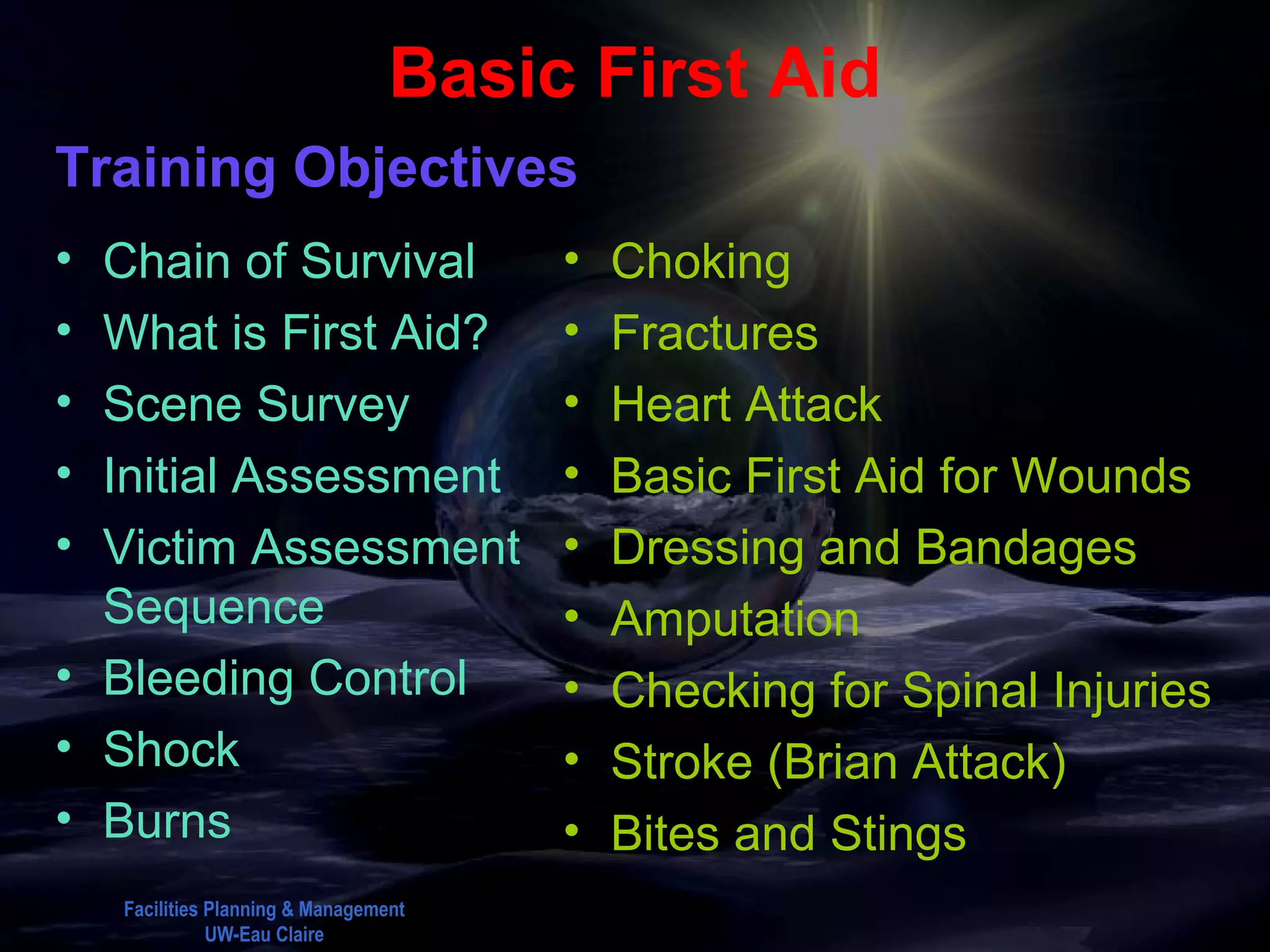 Basic First Aid | PPT